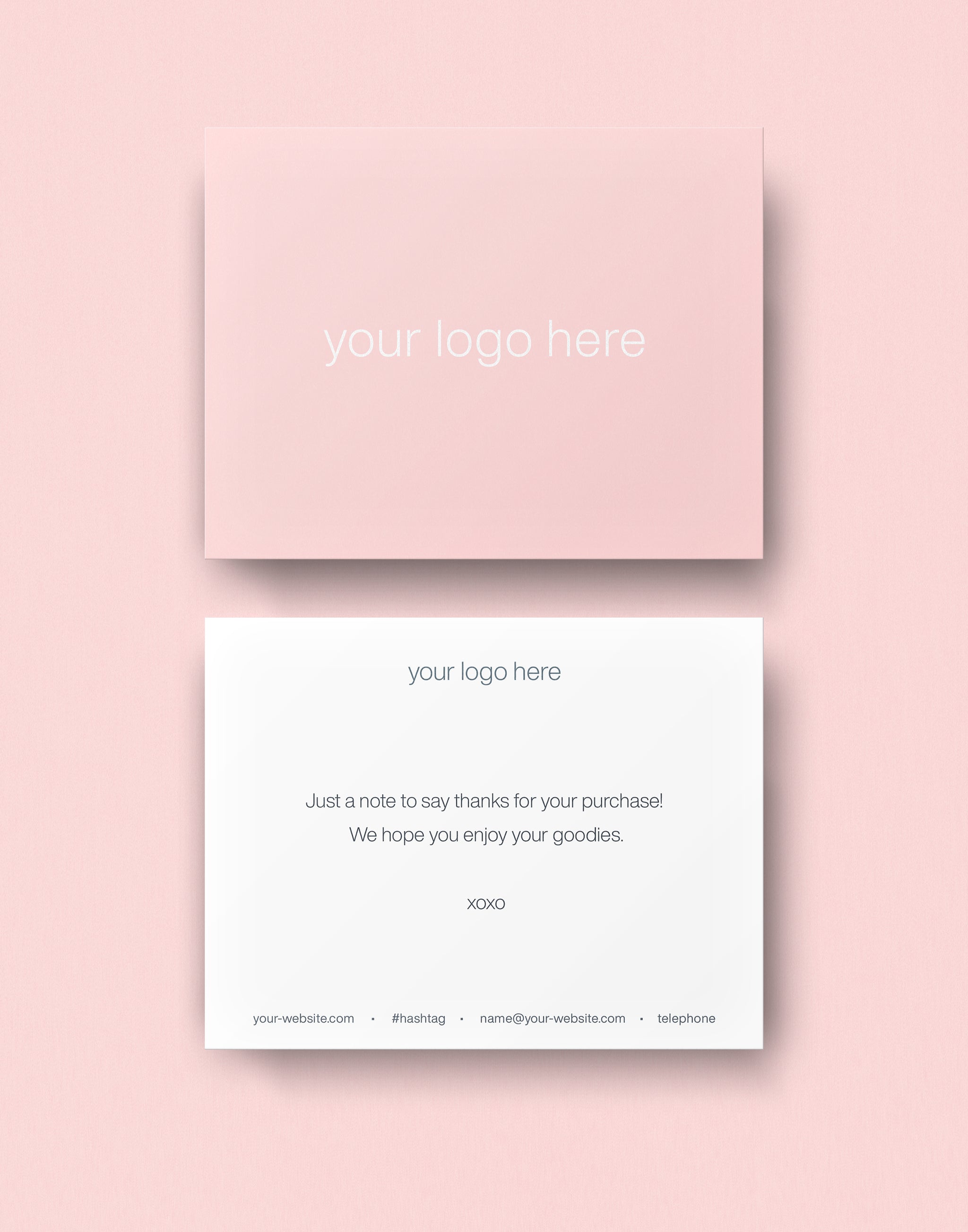 Logo Cards (Semi-Custom Collection)